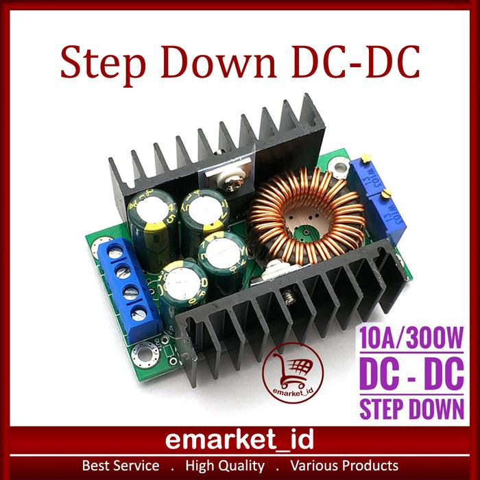 Jual Step Down DC-DC 10A 300W CC CV / Module Stepdown Power Supply 0.8 ...