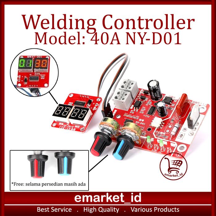 Jual Welding Controller 40A NY-D01 / Spot Welder Las Titik NYD01 ...