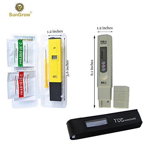 Jual SunGrow Digital pH and TDS Meter Set, Accurate Readings - Jakarta ...