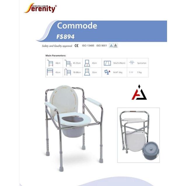 Jual Commode Chair FS 894 / Kursi BAB / Kursi Toilet - Jakarta Utara ...