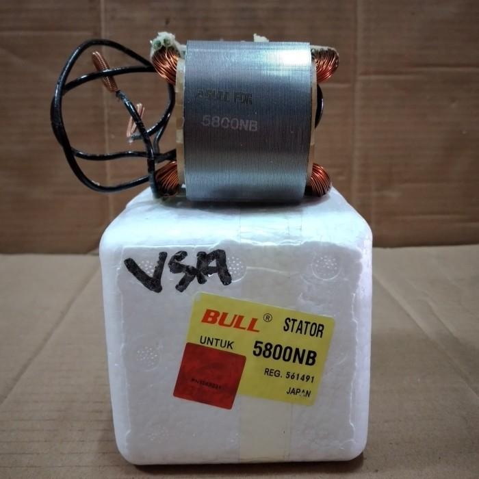 Jual BULL STATOR 5800 NB RUMAH ARMATURE ANGKER FIELD STATOR MAKITA ...