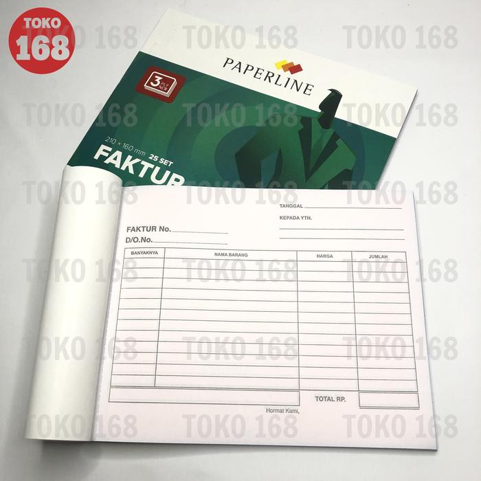 Jual Paperline Faktur 3 Ply/ Rangkap 3 (pak) Di Seller Velvet Store ...