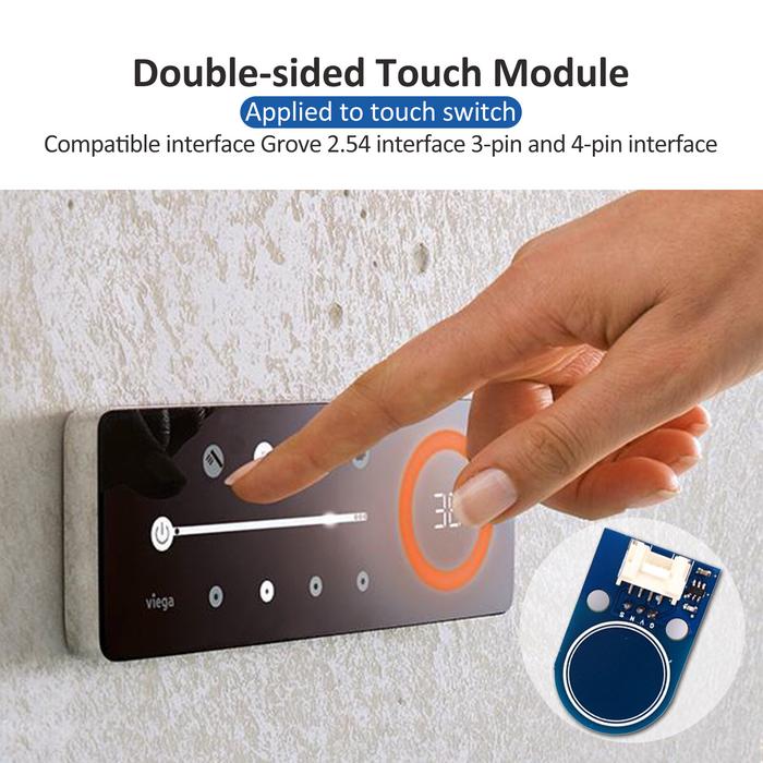Jual Modul Saklar Sentuh Kecil, Sensor Sentuh Dua Sisi 4P/3P Antarmuka ...