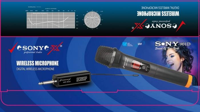 Jual SONY Mic 901D Wireless Profesional Microphone Tanpa Kabel Murah ...