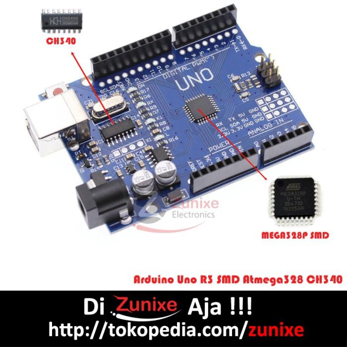 Promo NEW UNO R3 ATmega328P CH340 Mini USB Board for Compatible-Arduino WL - Kota Cimahi ...