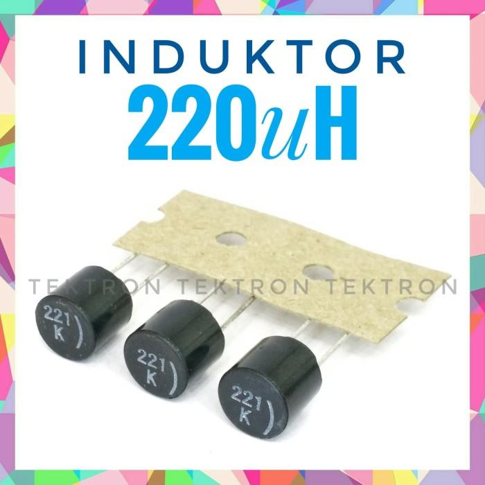 Jual Induktor 220uH, rfc, 221, fixed inductor, lilitan induksi - Kota ...