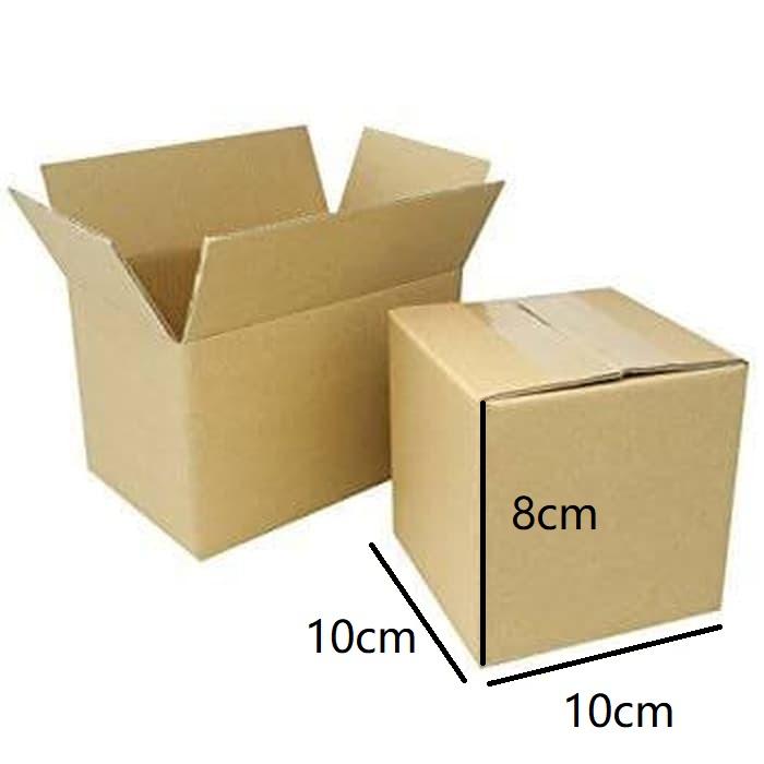 Jual Kardus Kotak Box Polos Corrugated Dus Packaging Karton 10x10x8cm ...