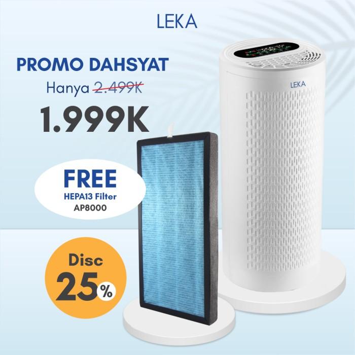 Jual LEKA AP8000 Super Air Purifier - HEPA13 Filter UVC Ion Negatif ...