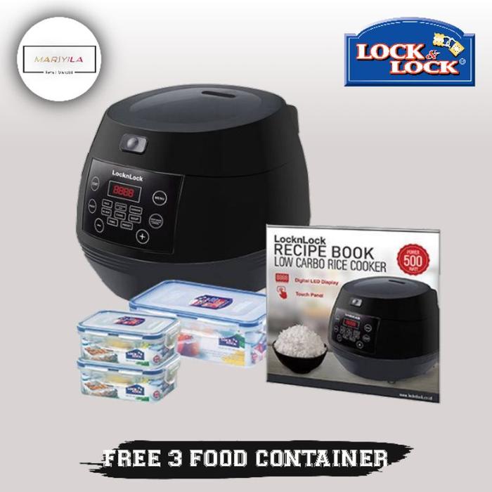 Jual RICE COOKER LOCK N LOCK LOW CARBO 12 LITER PENANAK NASI MAGIC JAR ...