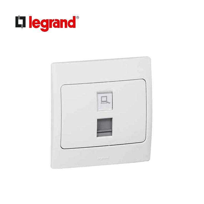 Promo Legrand Mallia - RJ45 Cat 6 - White - with Frame 281162 - Jakarta ...