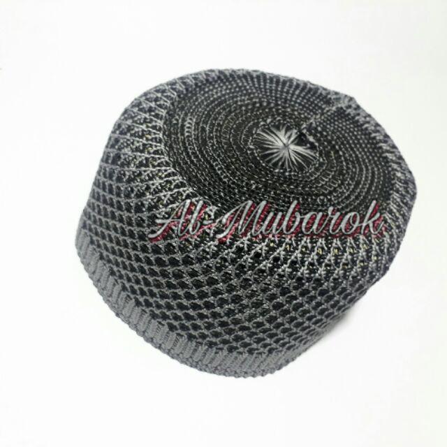 Jual Peci rajut nanas - motif lurik - dewasa - Merah hitam - Kab ...