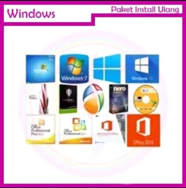 Jual Paket Cd-Dvd-Disc. Microsoft Win-Window-Windows. Xp-7-8.1-10-11 ...