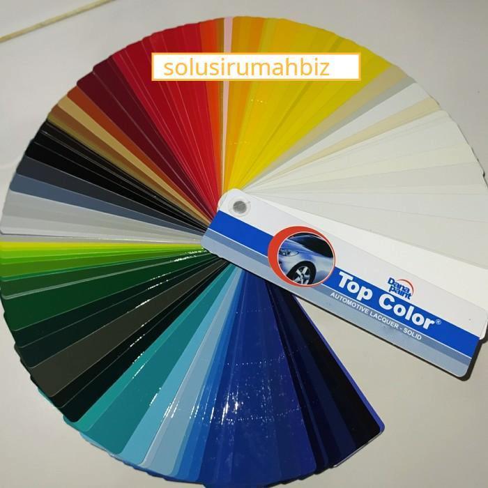 Jual kartu warna cat otomotif top color solid color card colour - Kab ...