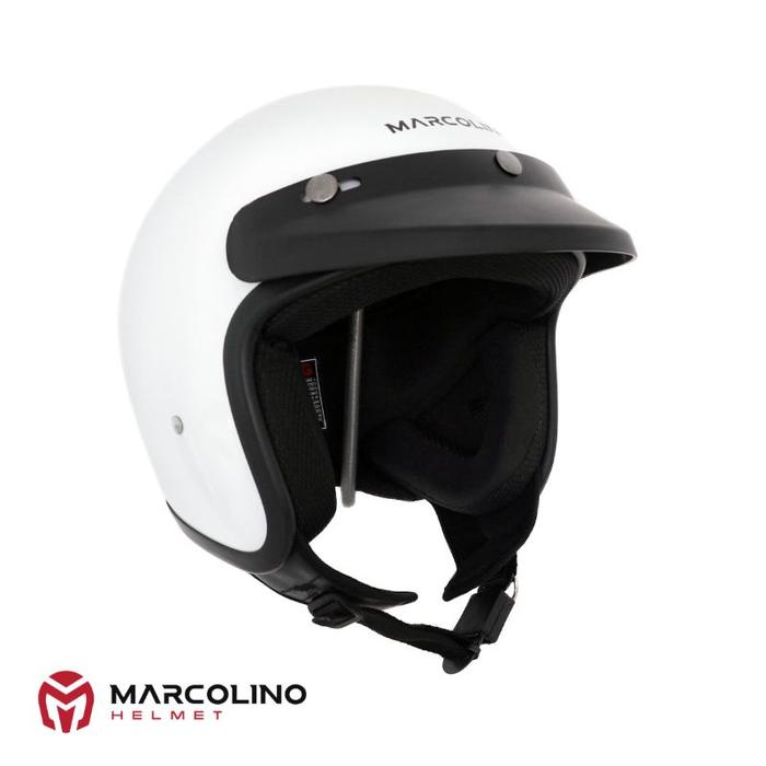 Jual Helm Bogo Retro MARCOLINO EDITION SNI GREY DOFF PET ORIGINAL ...
