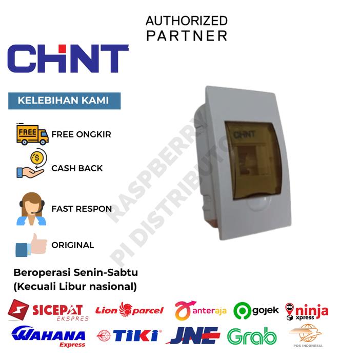Jual MCB Box Panel Listrik 4 Way Group Inbow - Chint - Jakarta Barat - Raspberry Pi Distributor ...