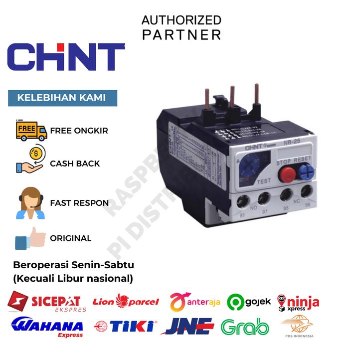 Jual Thermal Overload Relay Chint NR2-25 TOR - 2.5-4A - Jakarta Barat - Raspberry Pi Distributor ...