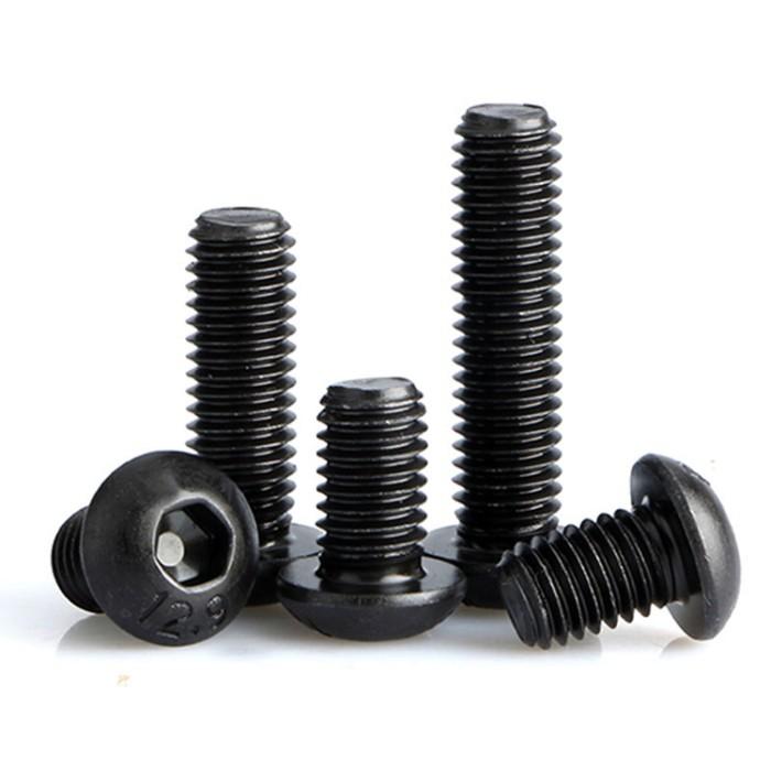 Jual Baut Button L Hitam M8x40 Button L Baja M8 x 40 Baut L Baja - Kota Bandung - Indoteknik ...