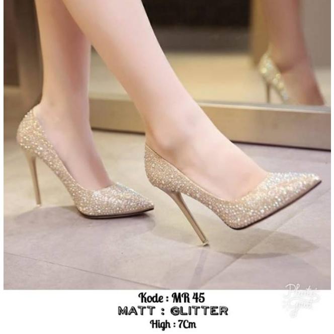 Jual Heels Wanita Kekinian Haighils Terbaru Sendal Hak Tinggi Heals ...