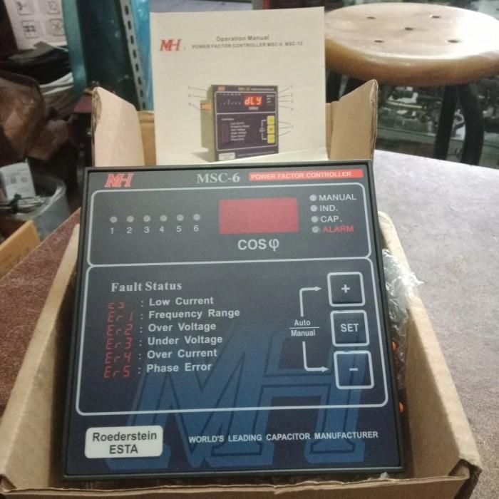 Jual Power Factor Controller Regulator MH 6 Step Model MSC-6 MSC 6 Best ...