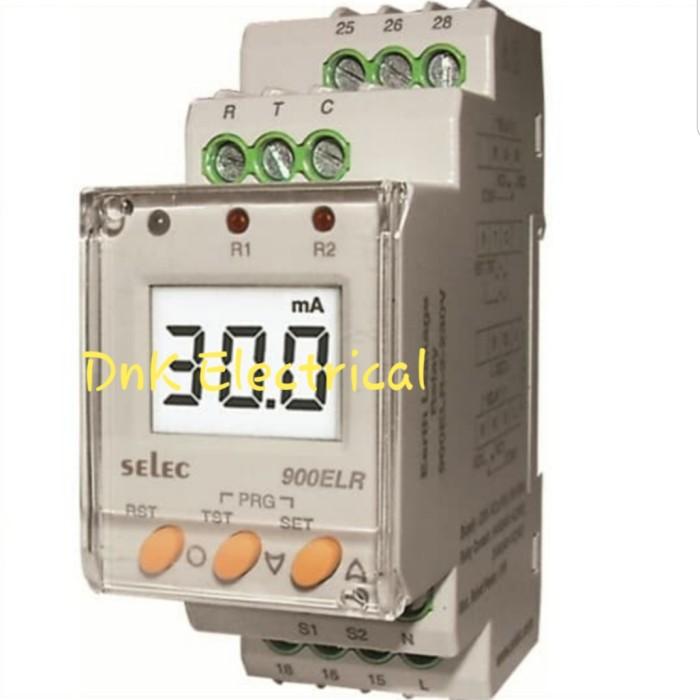 Jual Digital Earth Leakage Relay Merk Selec 900ELR-2/900ERL-2 - Jakarta ...
