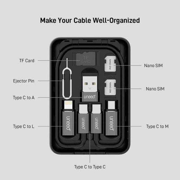 Jual Kabel Data Set All in One UNEED UCB39 Cable HP Handphone Converter ...