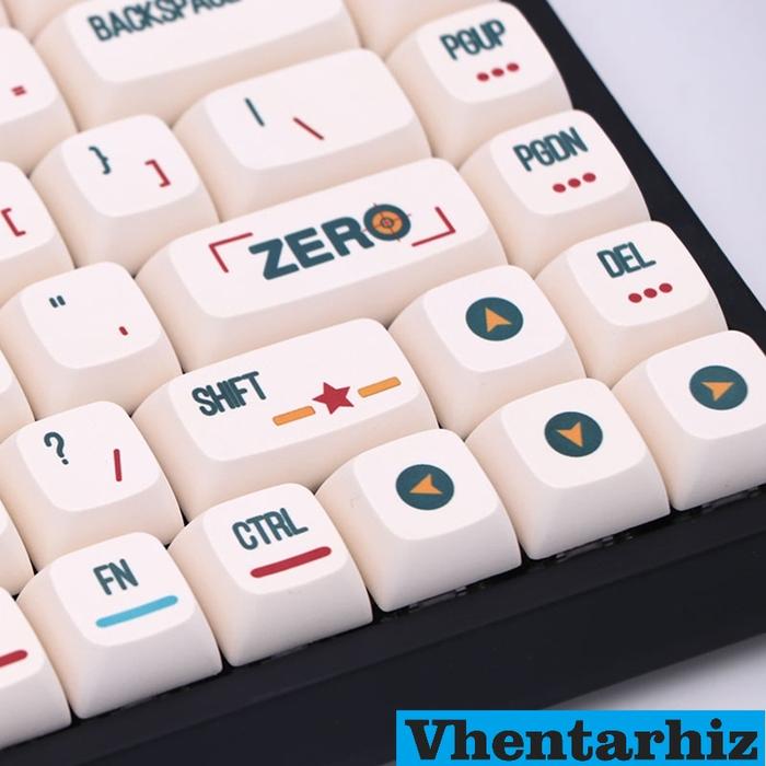 Jual Mechanical Keyboard Keycaps Kit Keyset Layout Waterproof Anti-Slip ...