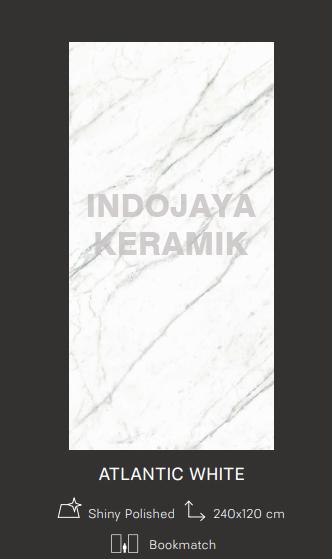 Jual Roman QUADRA ATLANTIC WHITE 240x120 - Kab. Tangerang - Indojaya ...