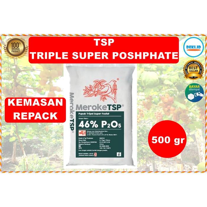 Jual Pupuk SP Pospat TSP Meroke Kemasan Repack Super Rock Fosfat Penguat - Kota Depok - TOPI ...