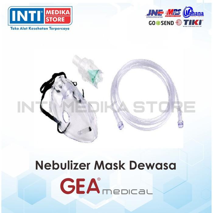 Jual GEA NEBULIZER MASK DEWASA MASKER NEBULIZER NEBULIZER MASK ADULT ...