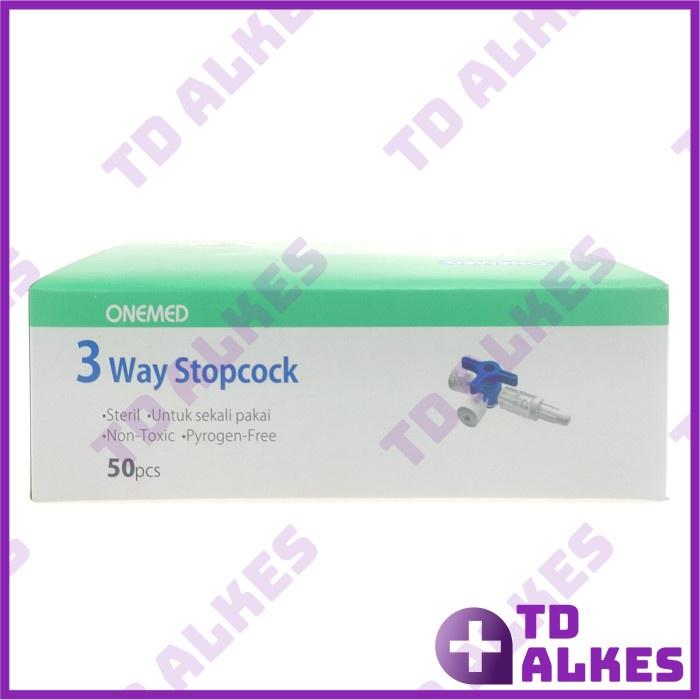 Jual Three Way Stopcock Conector Onemed Konektor Infus Peralatan Steril ...