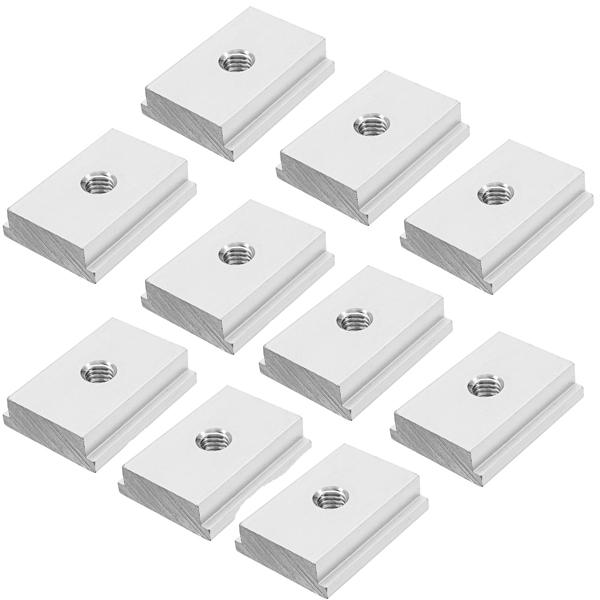 Jual Tool 10PCS M6/M8 T Slot Nut T-Track Sliding Nut For Woodworking ...