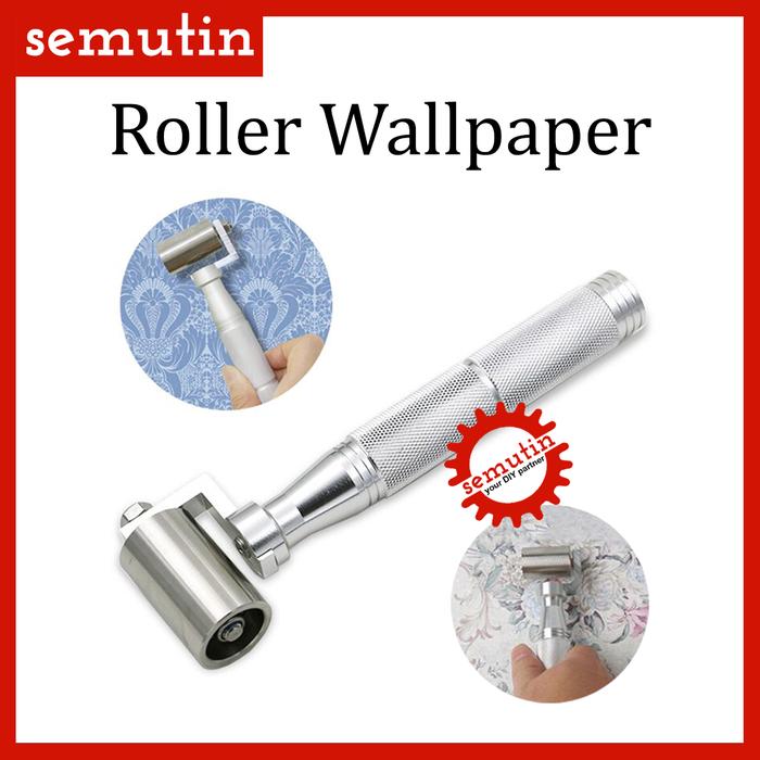 Jual Roller Wallpaper / Bahan Stainless Steel Alat Perata Stiker - Kota ...