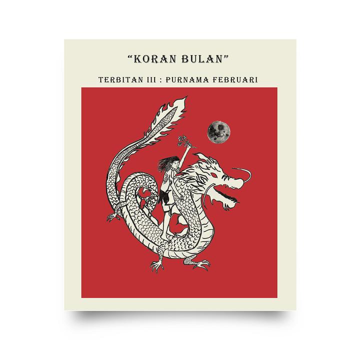 Jual Zine Koran Bulan Terbitan 3: Purnama Februari - Jakarta Timur ...