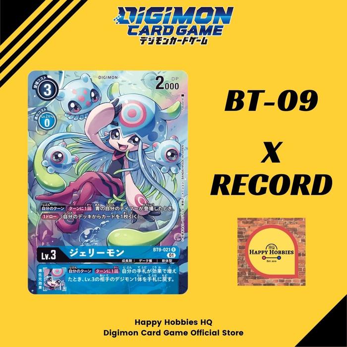 Jual Digimon Card Game BT9-021 Jellymon Parallel R - Kota Surabaya - Happy Hobbies HQ | Tokopedia