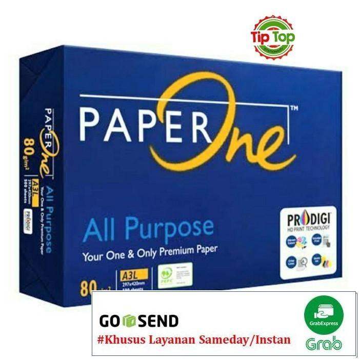 Jual Kertas HVS A3 80 gram Paper One - Jakarta Utara - Planet ATK01 ...