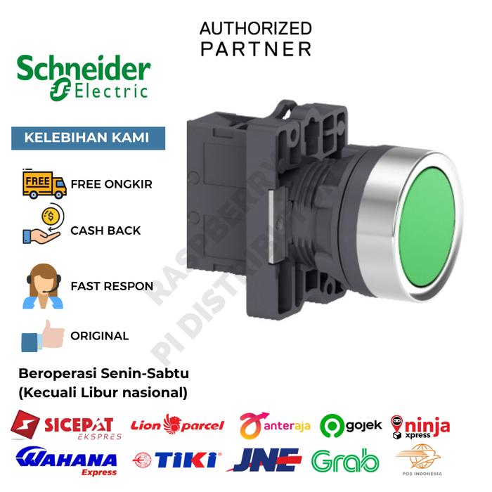 Jual SCHNEIDER PUSH BUTTON XA2EA31 PB,FLUSH,GREEN,1NO - Jakarta Barat ...