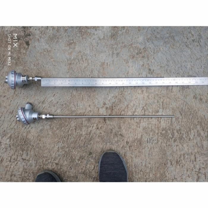 Jual 50Cm RTD PT100 Temperature Sensor Panjang 8*500mm Range - Thread ...