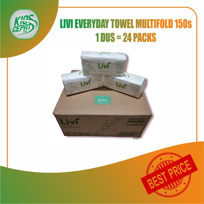 Jual Tissue LIVI SMART TOWEL Multifold (EVERY DAY HAND TOWEL) 1DUS ...