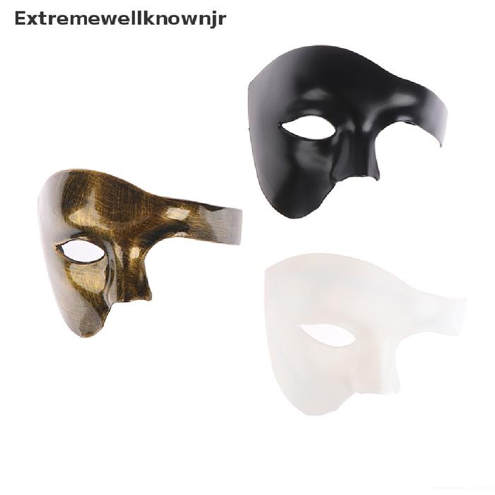 Jual Ms Topeng Setengah Wajah Desain Phantom Steampunk Bahan Pvc ...