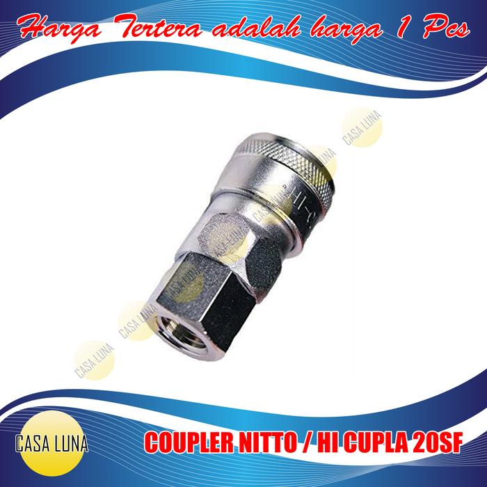 Jual Coupler Nitto Coupling Nitto Hi Cupla Nitto 20SF 20 SF / SF20 SF ...