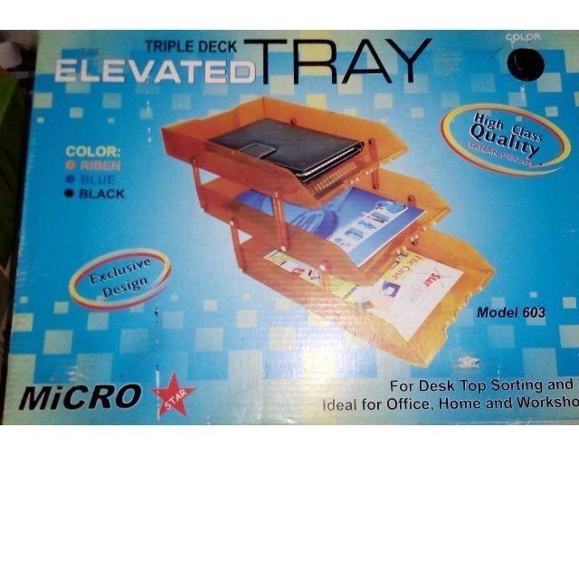 Jual Letter Tray / bak surat 3 susun merk Microtop 603 - Jakarta Utara ...