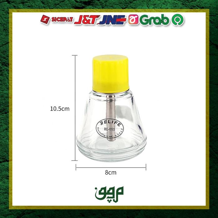Jual TO760 Botol Thinner Kaca Relife RL-055 150ML BOTOL CAIRAN BOTOL ...
