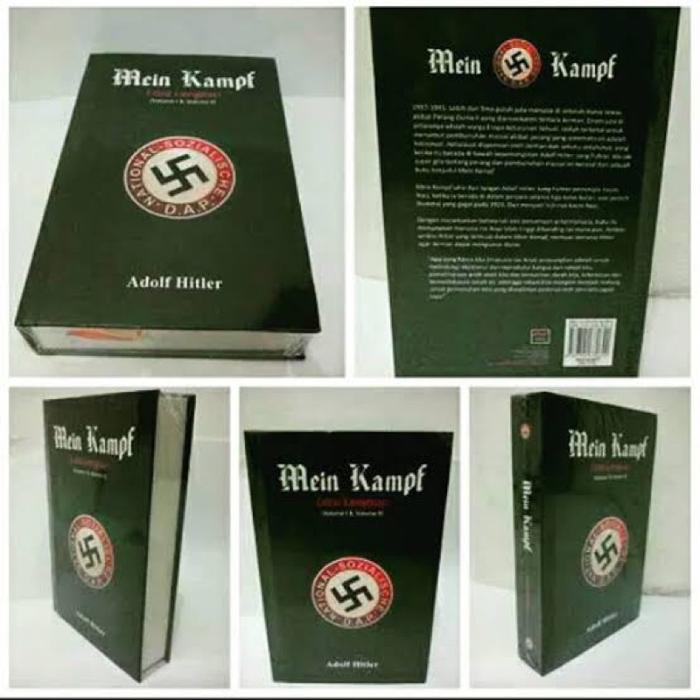 Jual MEIN KAMPF EDISI LENGKAP VOLUME 1 2 - ADOLF HITLER HARD COVER ...