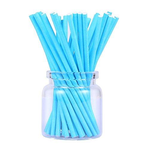 Jual 210 Count Colored Lollipop Sticks 4 Inch 7 Colors Di Seller ...