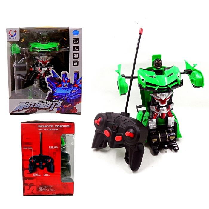 Jual Mainan Anak Remote Control Autobot - Robot Transformer - Robot R/C ...