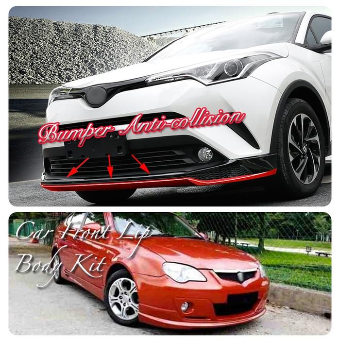 Jual Rok Spoiler Depan Bibir Bumper Mobil Deflektor Proton Gen2 Gen 2 ...