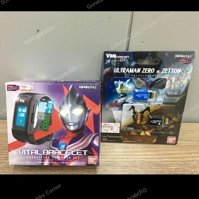 Jual VITAL BRACELET CHARACTER ULTRAMAN + VBM CARD 1 ULTRAMAN ZERO ...