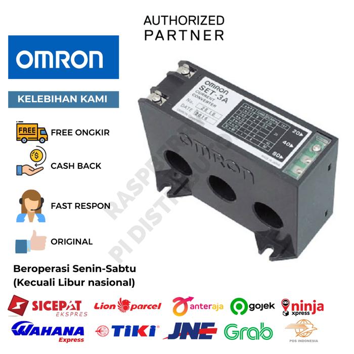Jual OMRON CURRENT CONVERTER (CT) TYPE SET-3A 1-80A - Jakarta Barat ...