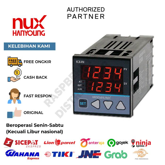 Jual Temperature controller Hanyoung KX4N-MCNA Pengatur Suhu Panel - Jakarta Barat - Raspberry ...