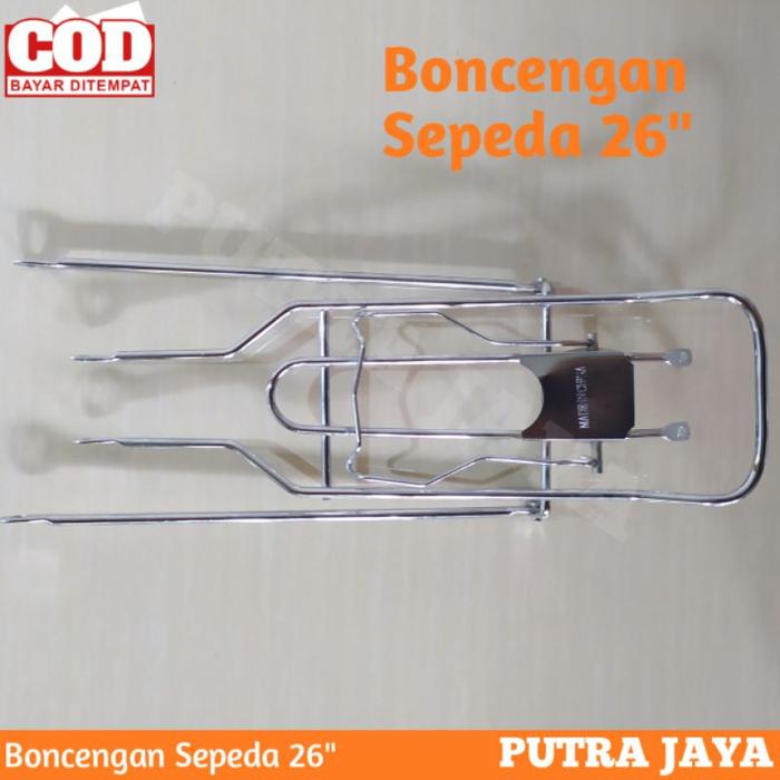 Jual Bagasi Jok Boncengan Sepeda Belakang Dewasa 26 Rak Besi MTB CTB ...